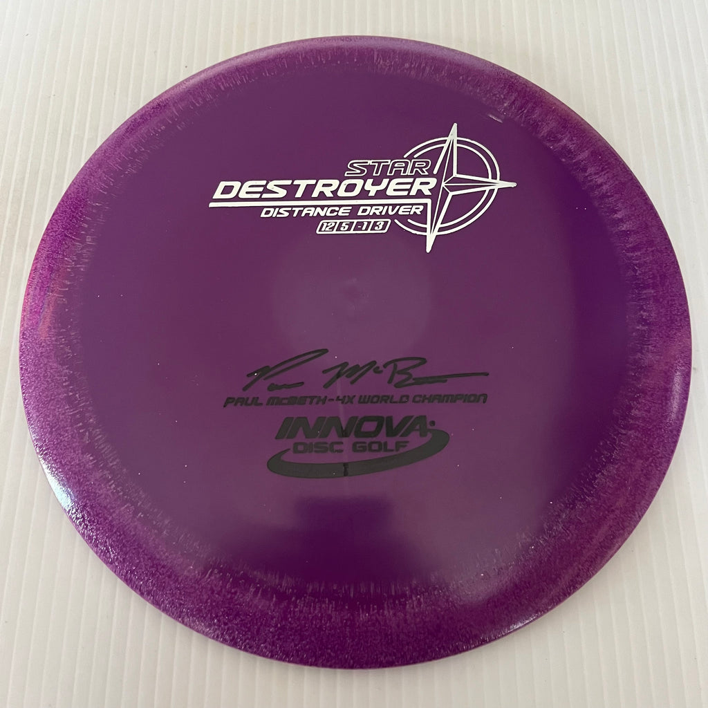 Innova 4x Paul McBeth "Pre-Embossed" Star Destroyer 12/5/-1/3